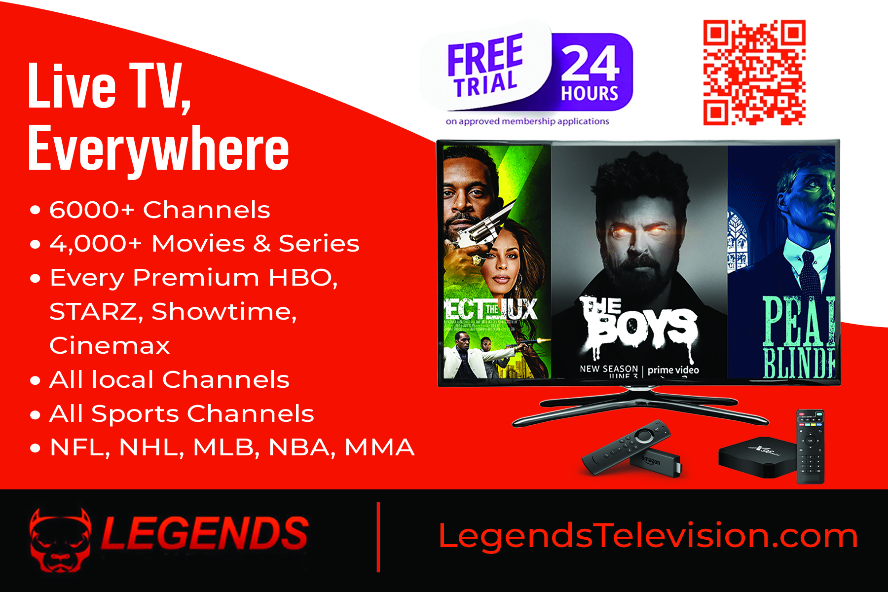 Legends Television Media