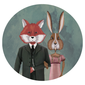 Fox and Rabbit