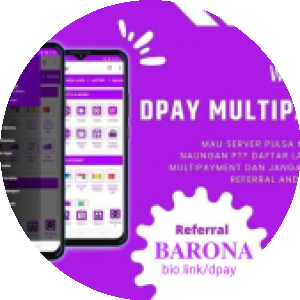 Saat Registrasi Isi Kode Referral : BARONA