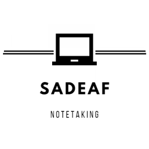 SADeaf Notetaking Services: Pioneering Notetaking Service in Singapore.