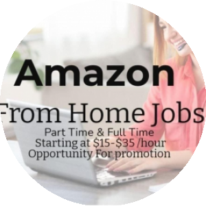 Amazon Work From Home Part Time and Full Time Jobs
